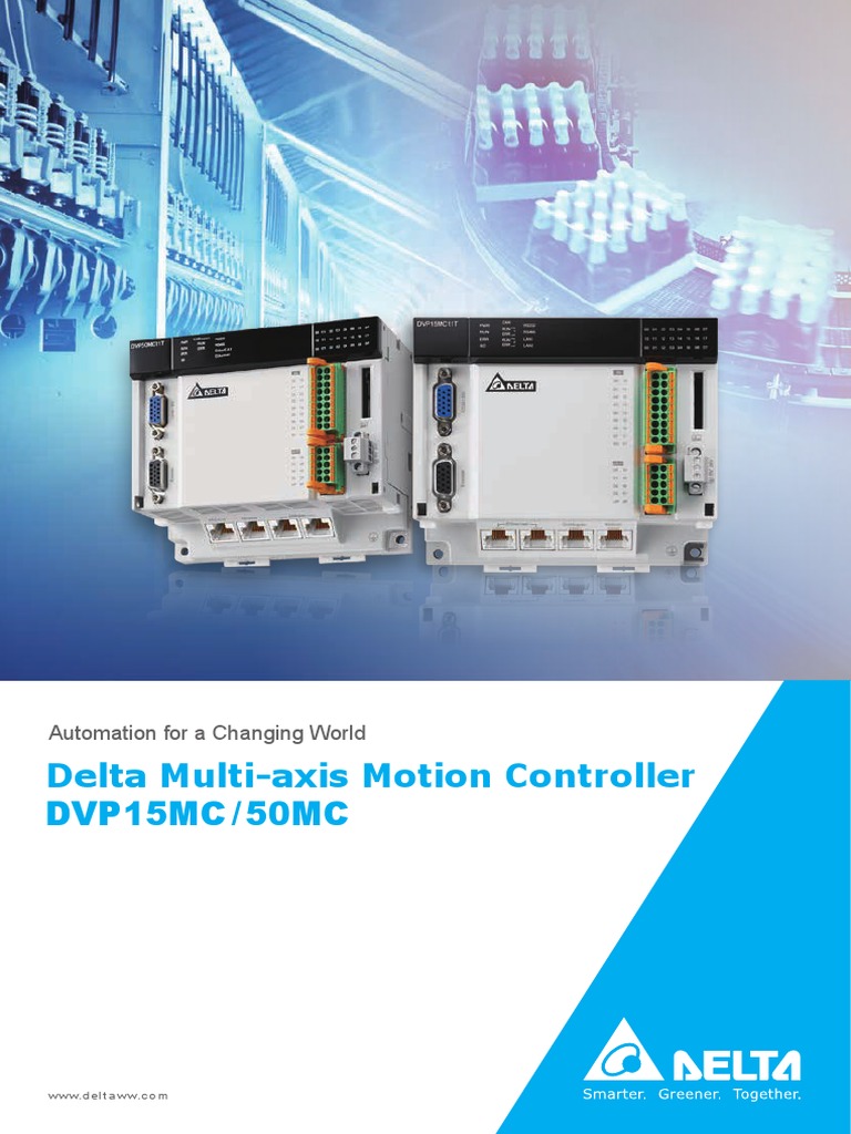 Delta Multi-Axis Motion Controller DVP15MC / 50MC: Automation For A Changing World | PDF ...