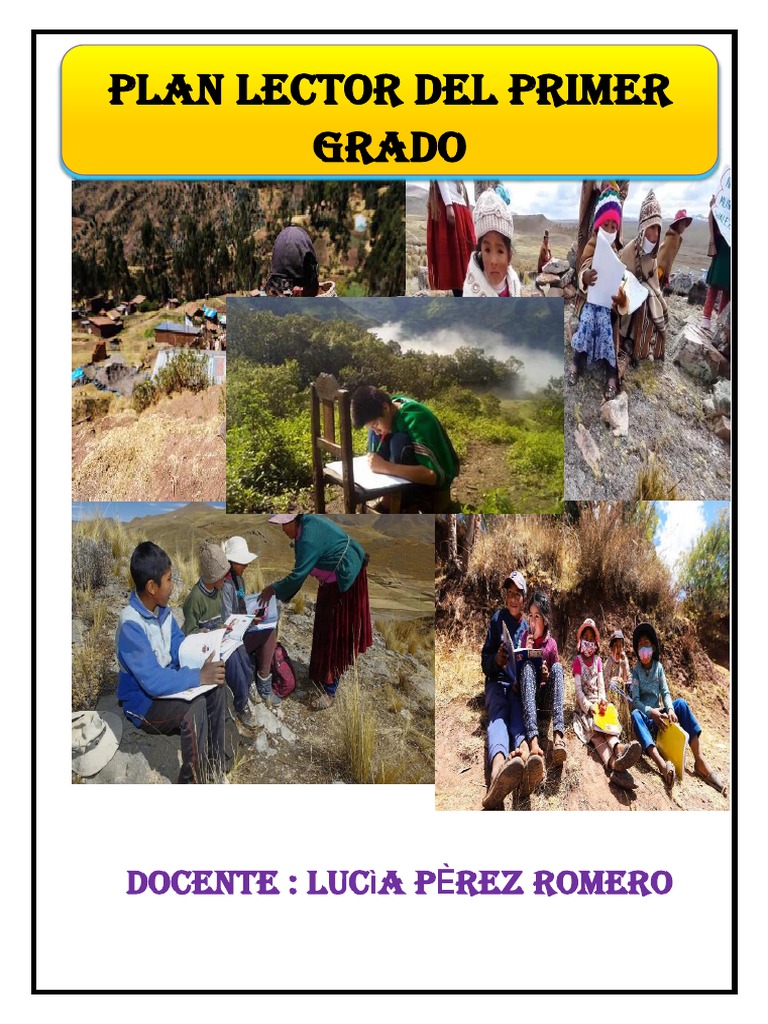 Plan Lector Primer Grado 2021 Pdf Aprendizaje Método De Enseñanza