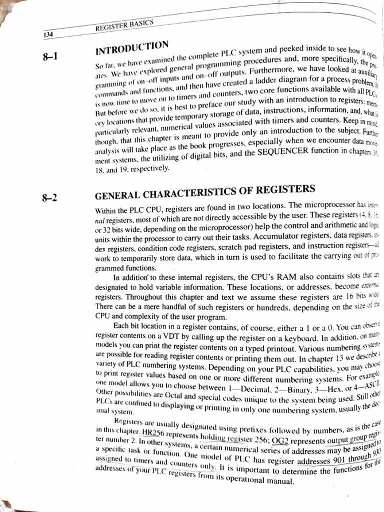 3ee13 PLC Register | PDF | Input/Output | Programmable Logic Controller
