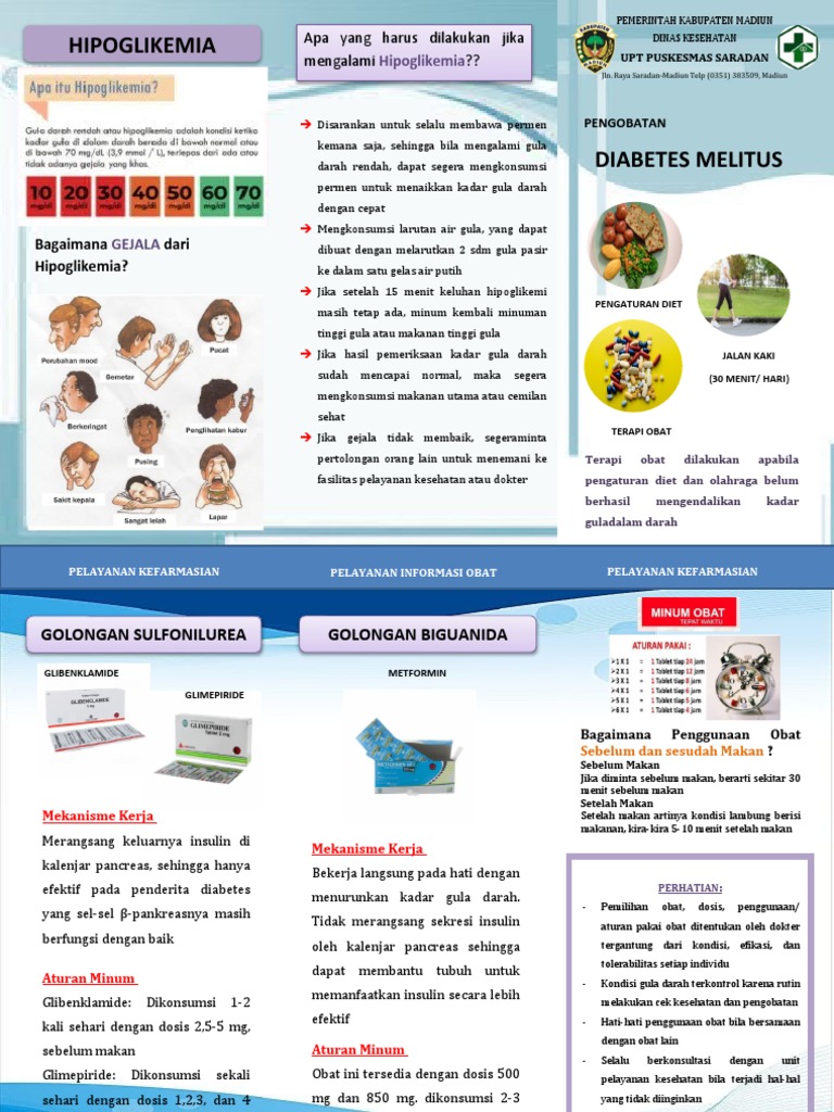 Brosur DM Pasien | PDF