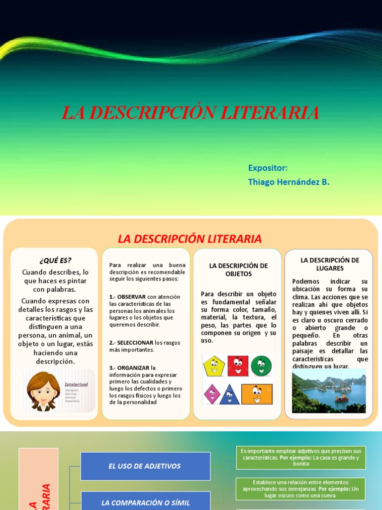 Descripcion Literaria | PDF