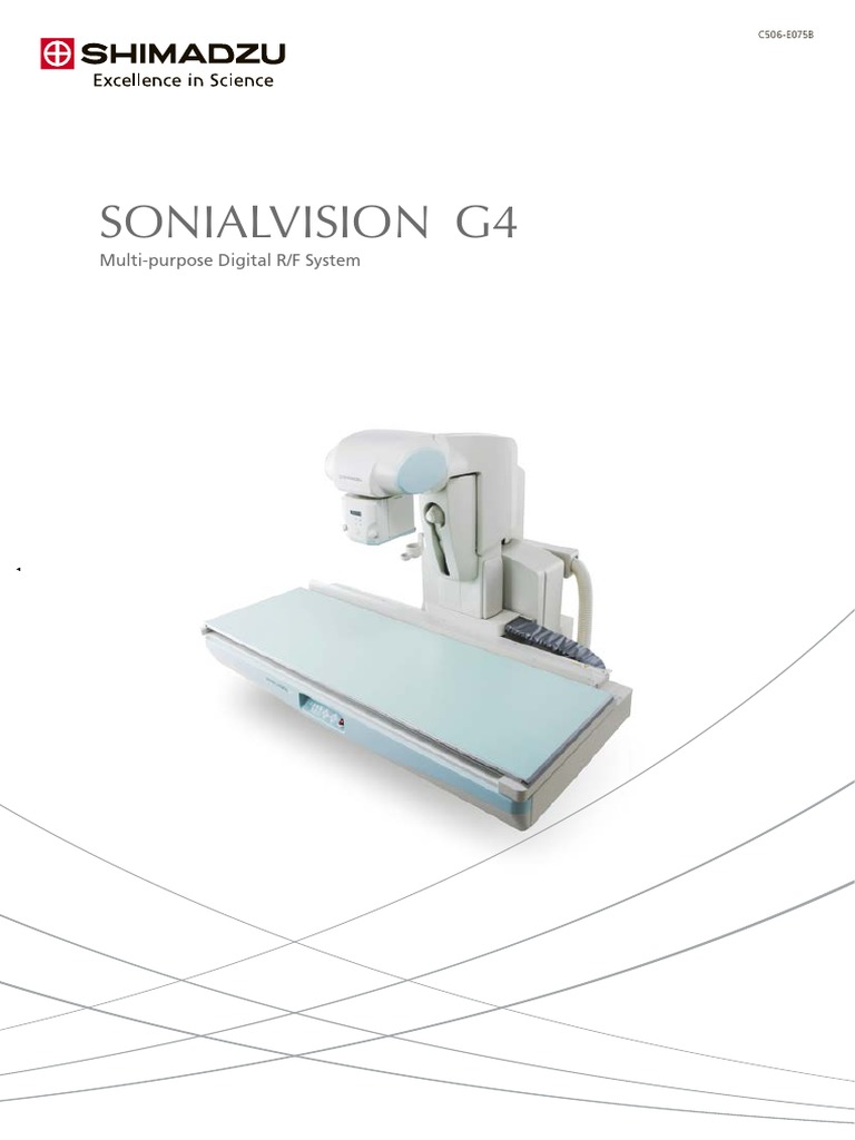 Brochure - Sonialvision G4 | PDF | Radiography | Imaging