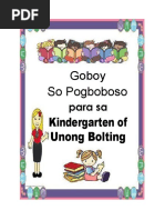 Magbasa Tayo For Kinder 1 | PDF