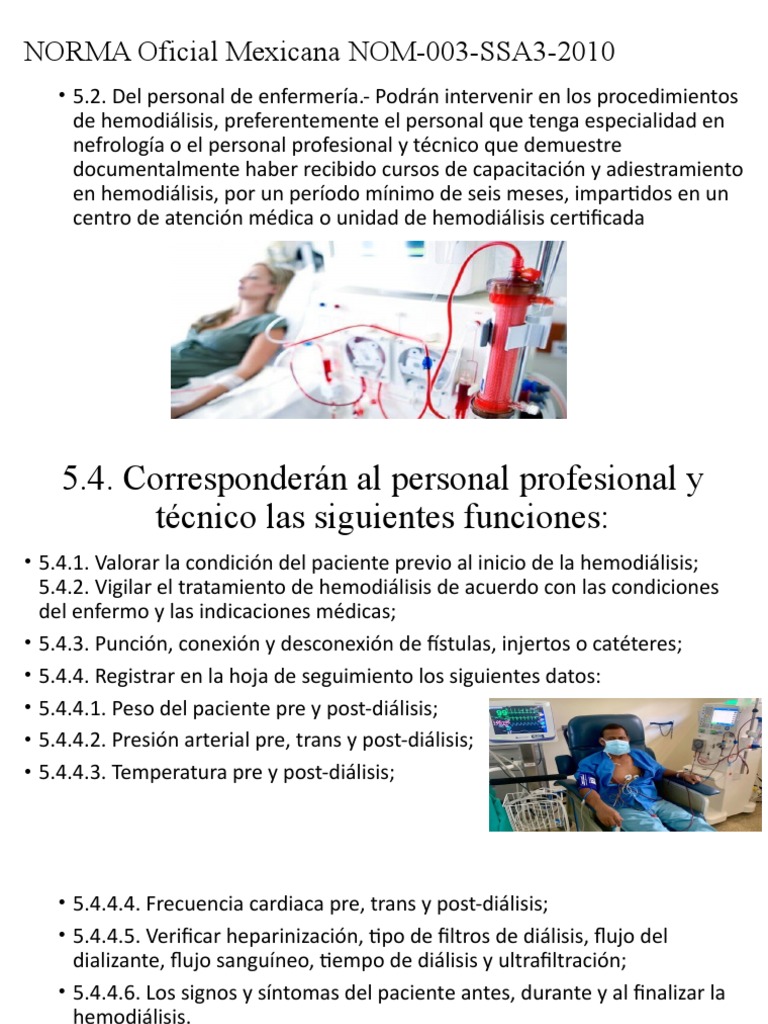 NORMA Oficial Mexicana NOM-003-SSA3-2010 | PDF