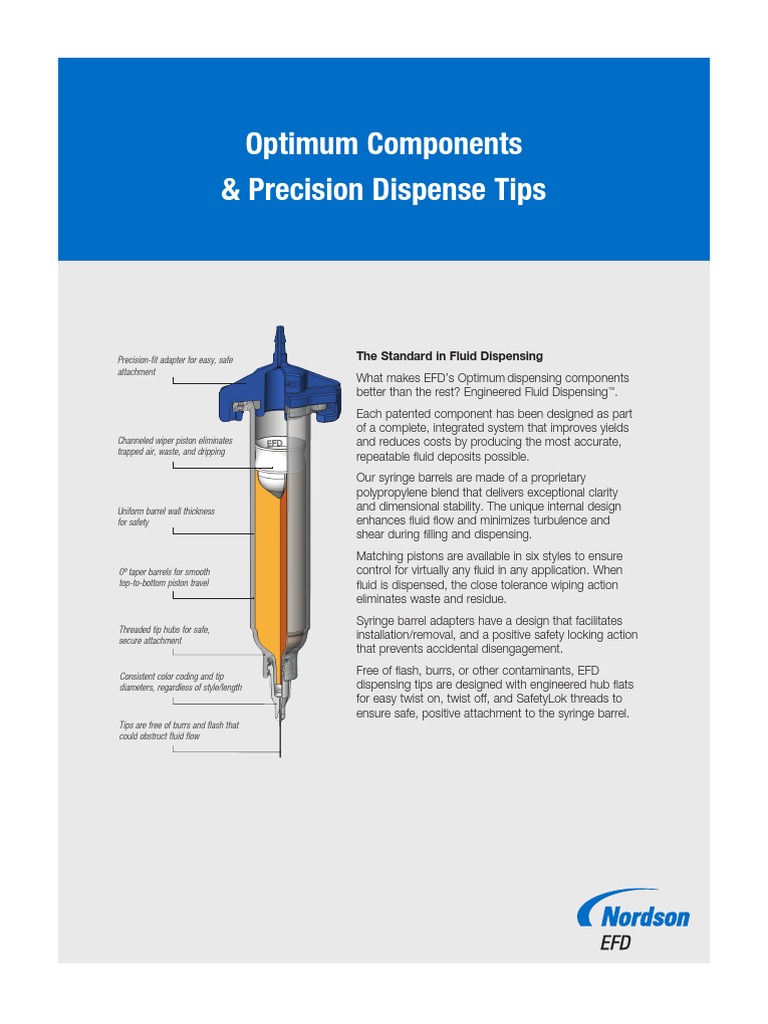 Optimum Components & Precision Dispense Tips: The Standard in Fluid ...