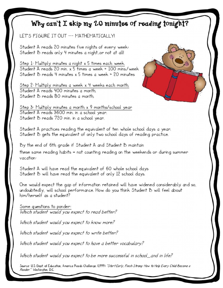 20 Minutes of Reading | PDF | Self-Improvement | Wellness