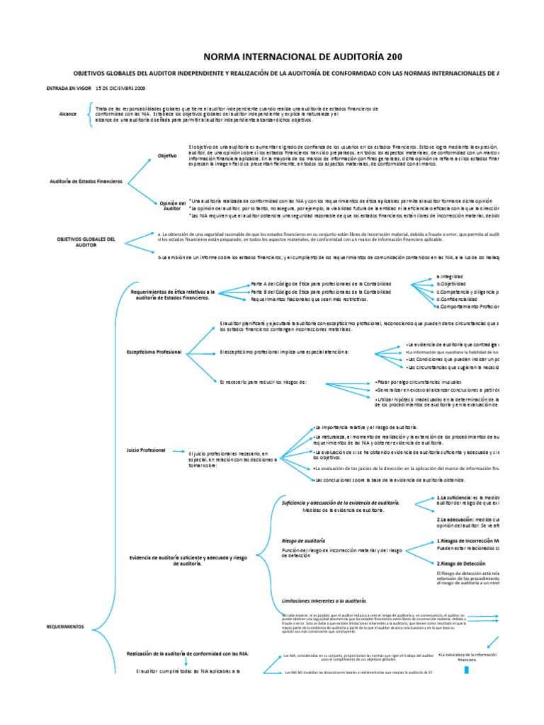 Nia 200 | PDF | Auditoría | Contralor