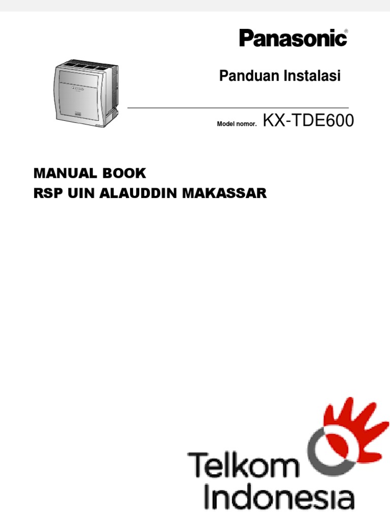 Manual Book Pabx | PDF
