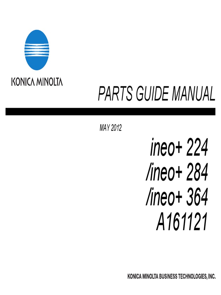 Parts Manual | PDF | Equipment | Manufactured Goods