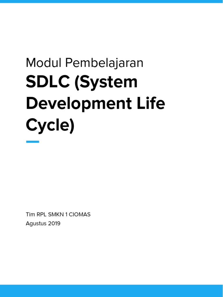 Modul SDLC | PDF