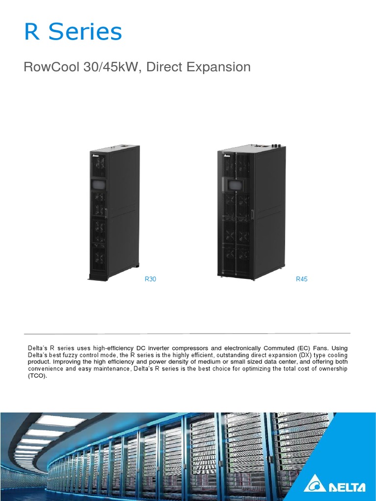 R Series: Rowcool 30/45Kw, Direct Expansion | PDF