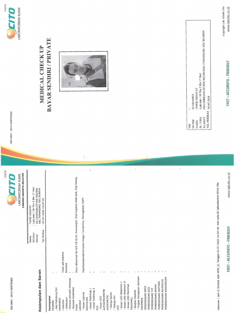 Topik Hidayat - Mcu | PDF