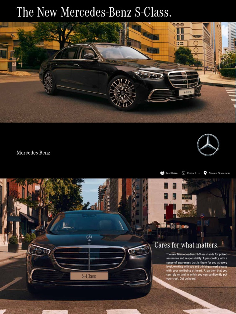 The Mercedes Benz S Class | PDF | Smartphone | Android (Operating System)
