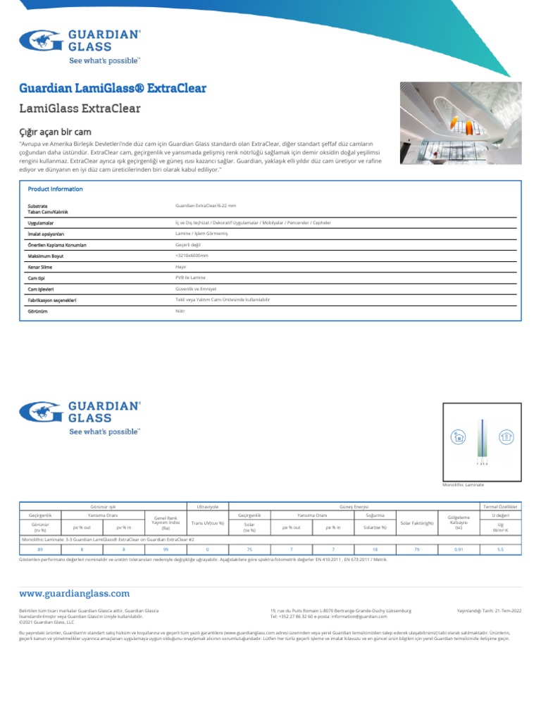 LamiGlass ExtraClear | PDF