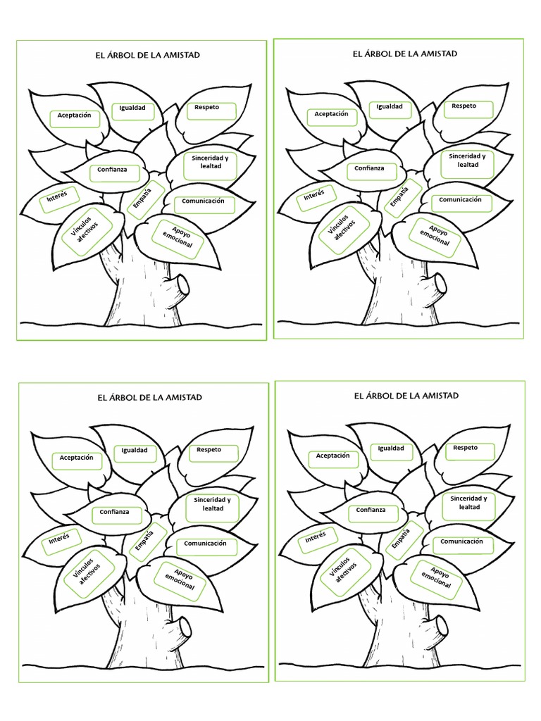 Árbol de la amistad | PDF