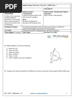 MYP5 - Practice Worksheet - Circle Theorems | PDF | Computers