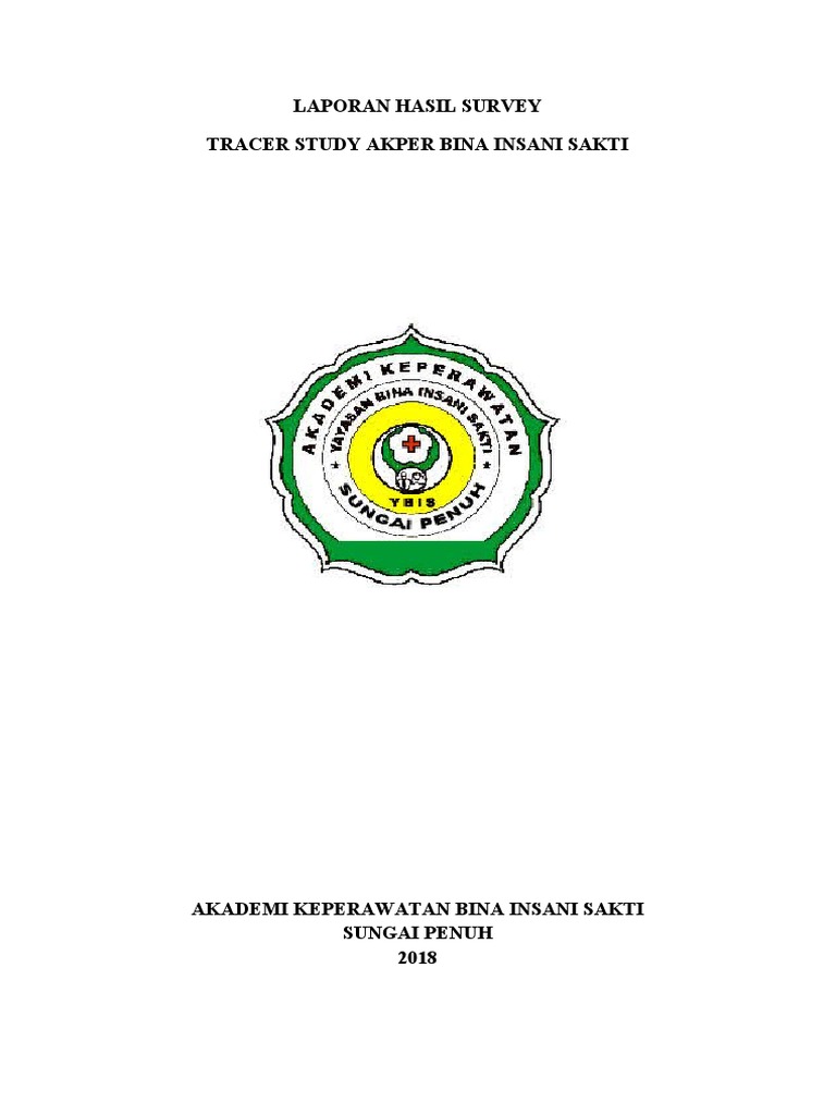 Contoh LAPORAN HASIL SURVEY | PDF