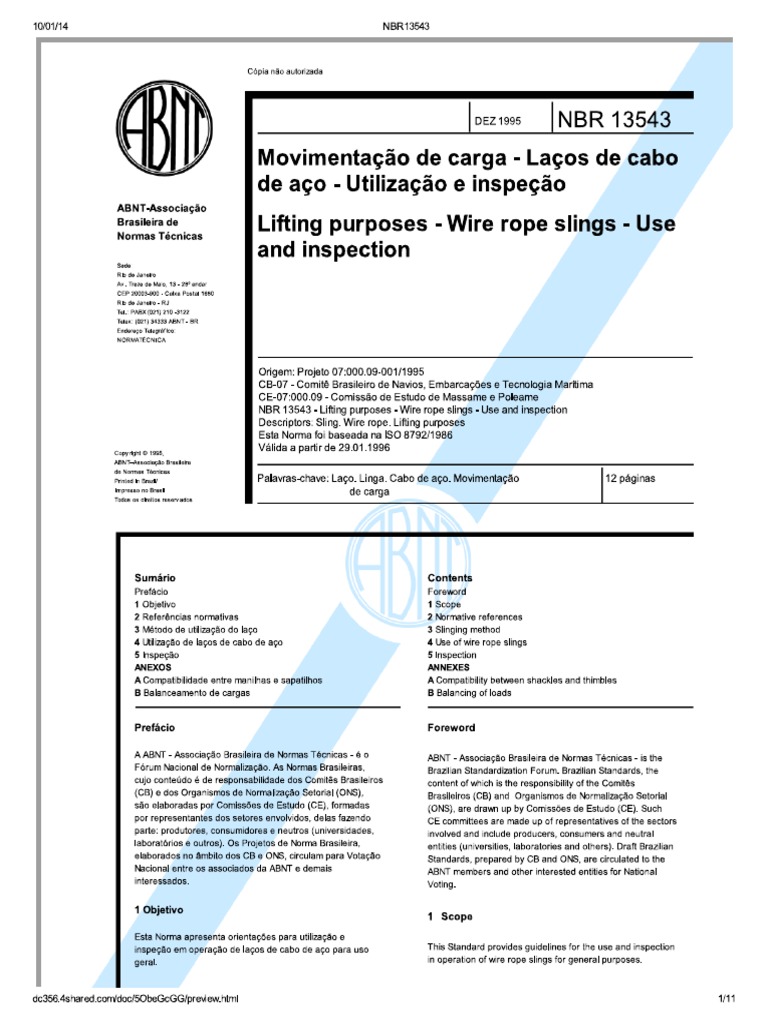 NBR Iso 13543 | PDF