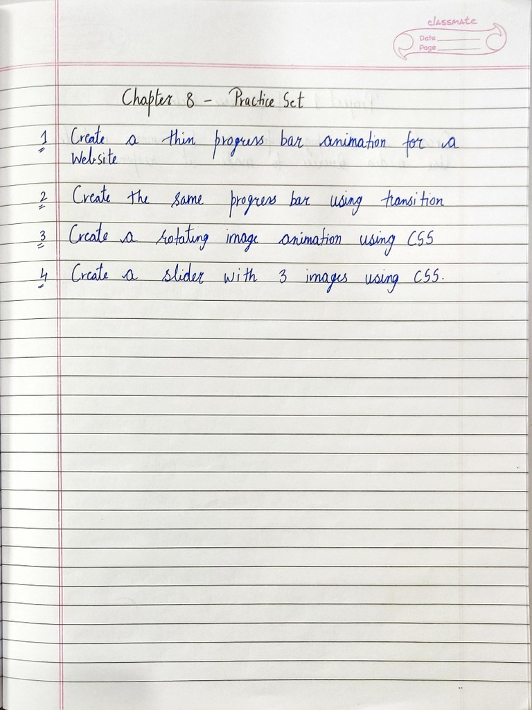 Chapter 8 - Practice Set | PDF