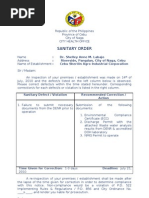 Sanitary Defects | PDF | Hexapoda | Insects And Humans