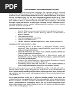 LMIS Overview and ILO Toolkit Guide | PDF | Metadata | Data