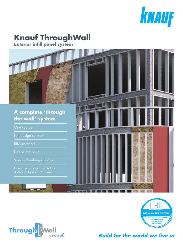 KML100334 - ThroughWall Brochure | PDF | Building Insulation | Drywall