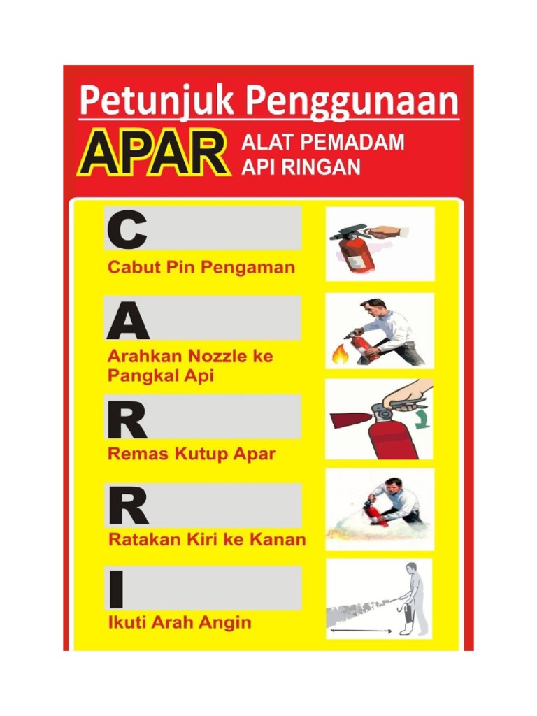 Cara Pakai APAR | PDF