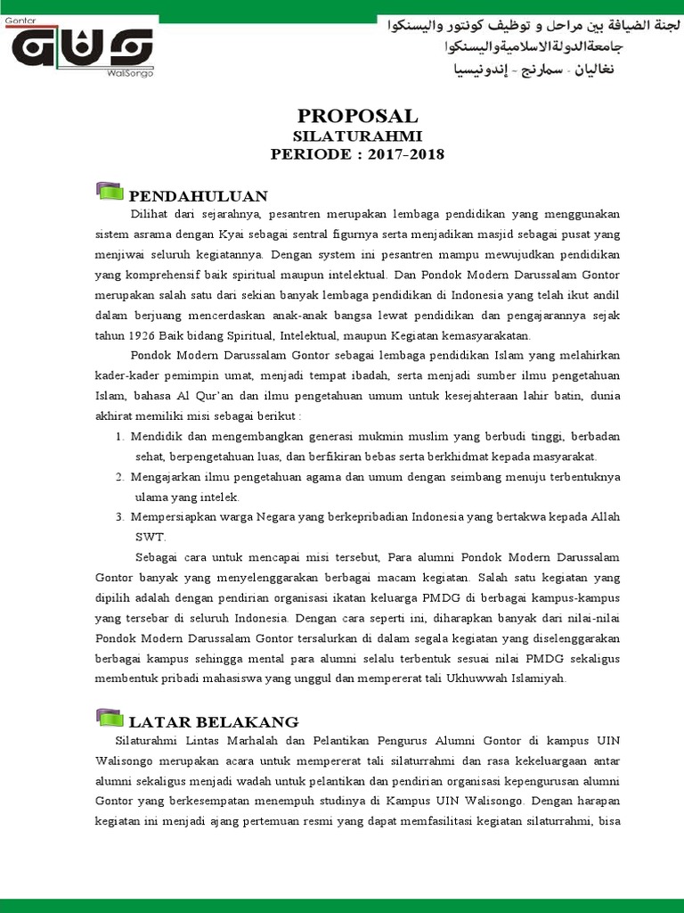 Proposal Fix KOP Docx | PDF