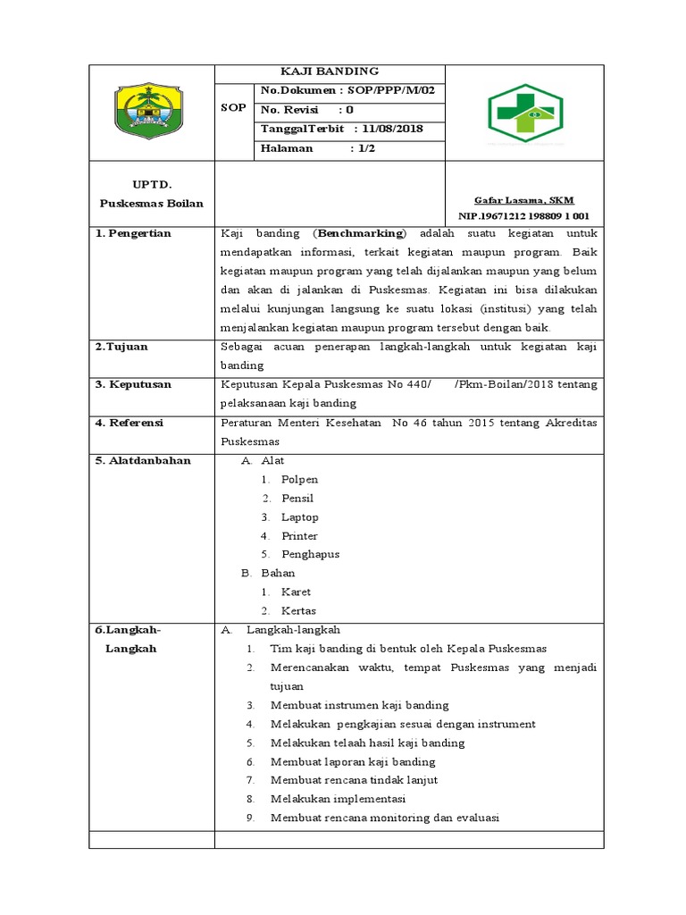 Sop Kaji Banding | PDF