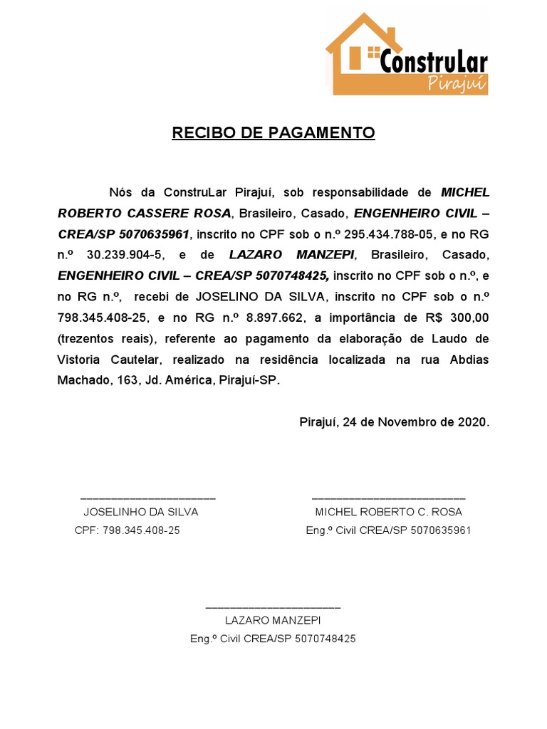 Recibo de Pagamento | PDF