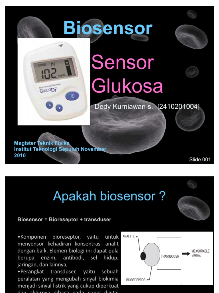 Biosensor Sensor Glukosa | PDF | Kesehatan Holistik | Teknologi & Rekayasa