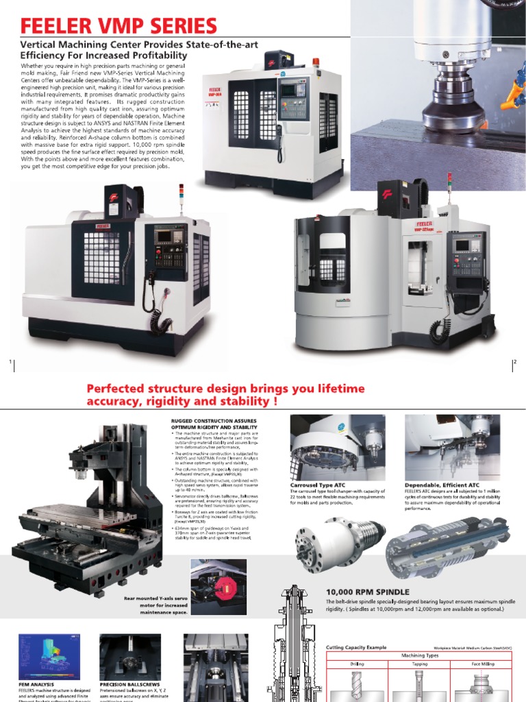 Feeler Serii VMP Specification | PDF