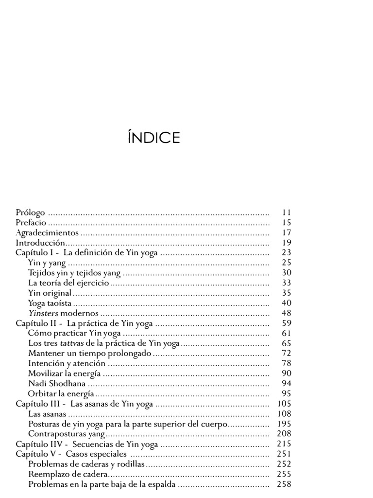 Yin Yoga. Filosofía y Práctica. Bernie Clark. Prologo | PDF | Yoga ...
