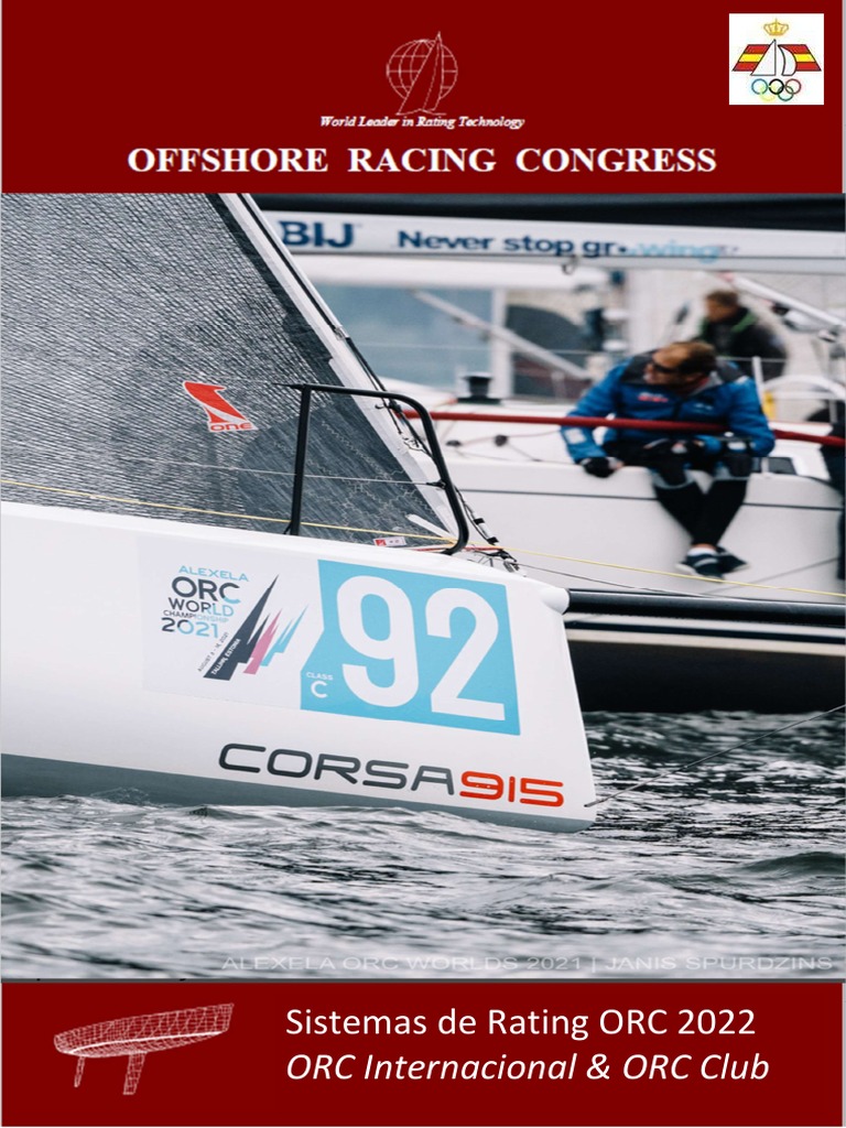 ORC Rating Systems 2022 ESP | PDF | Mástil (Vela) | Medición
