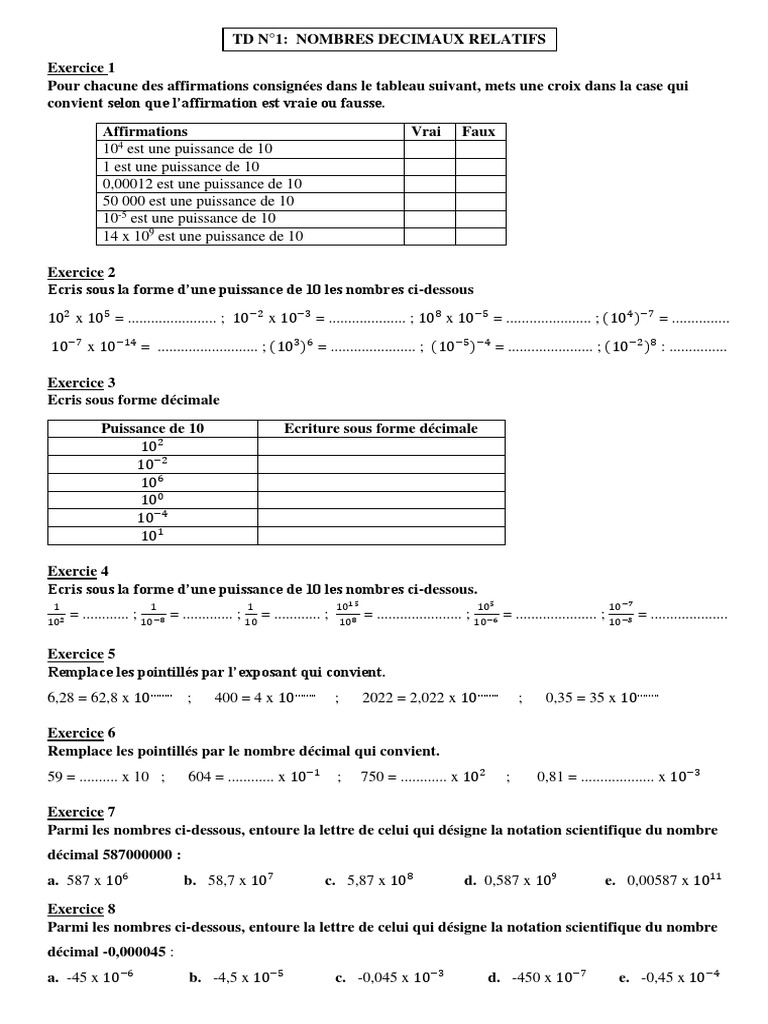 FICHE DE TD N°1 Et 2 2022 | PDF | Mathématiques | Notation (mathématiques) FICHE DE TD N°1 Et 2 2022 | PDF | Mathématiques | Notation (mathématiques)
