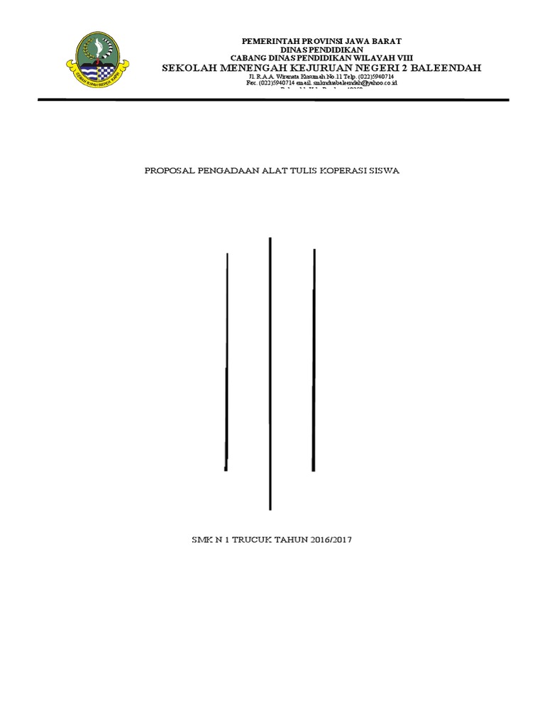 Proposal Pengadaan Atk | PDF