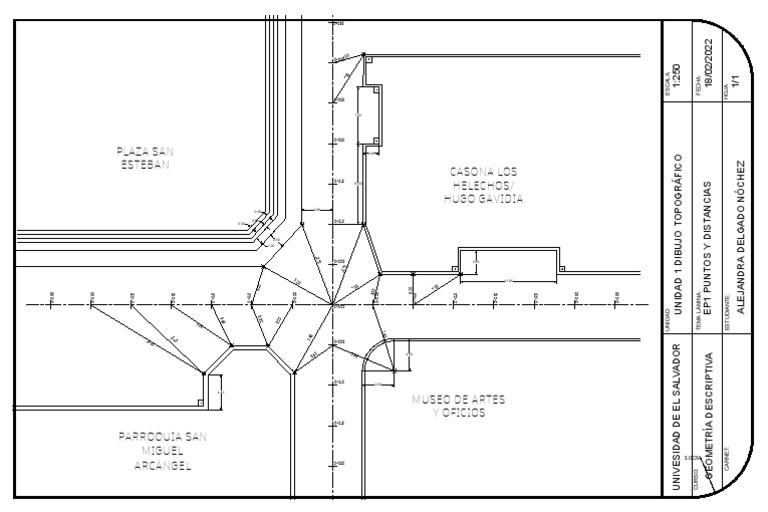 Ejercicio 1 PUNTOS Y DISTANCIAS-Layout1 | PDF