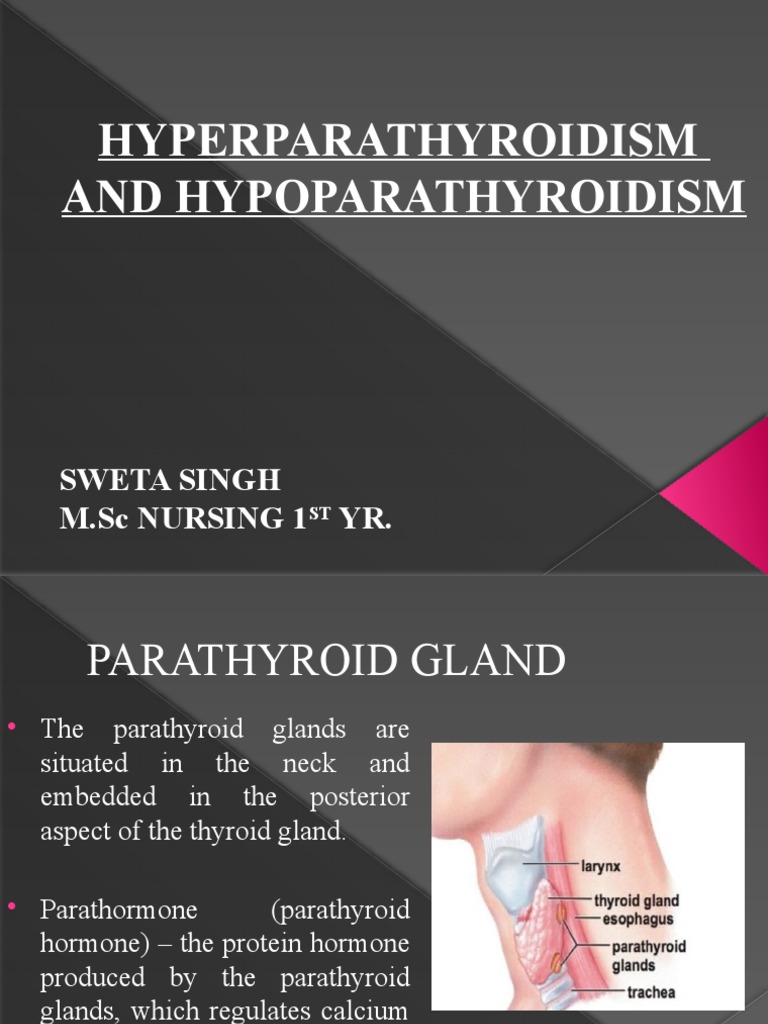 Hyperparathyroidism and Hypoparathyroidism | PDF | Parathyroid Gland ...
