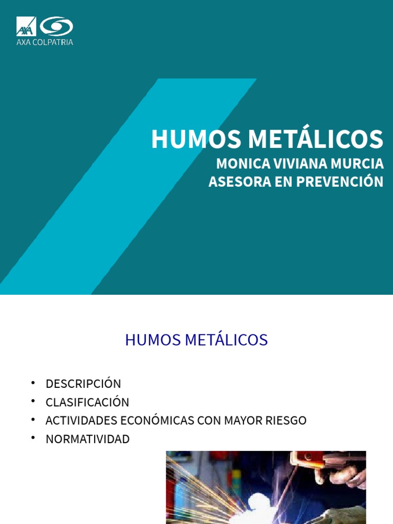 Humos Metálicos | PDF | Enfermedad pulmonar obstructiva crónica | Rieles