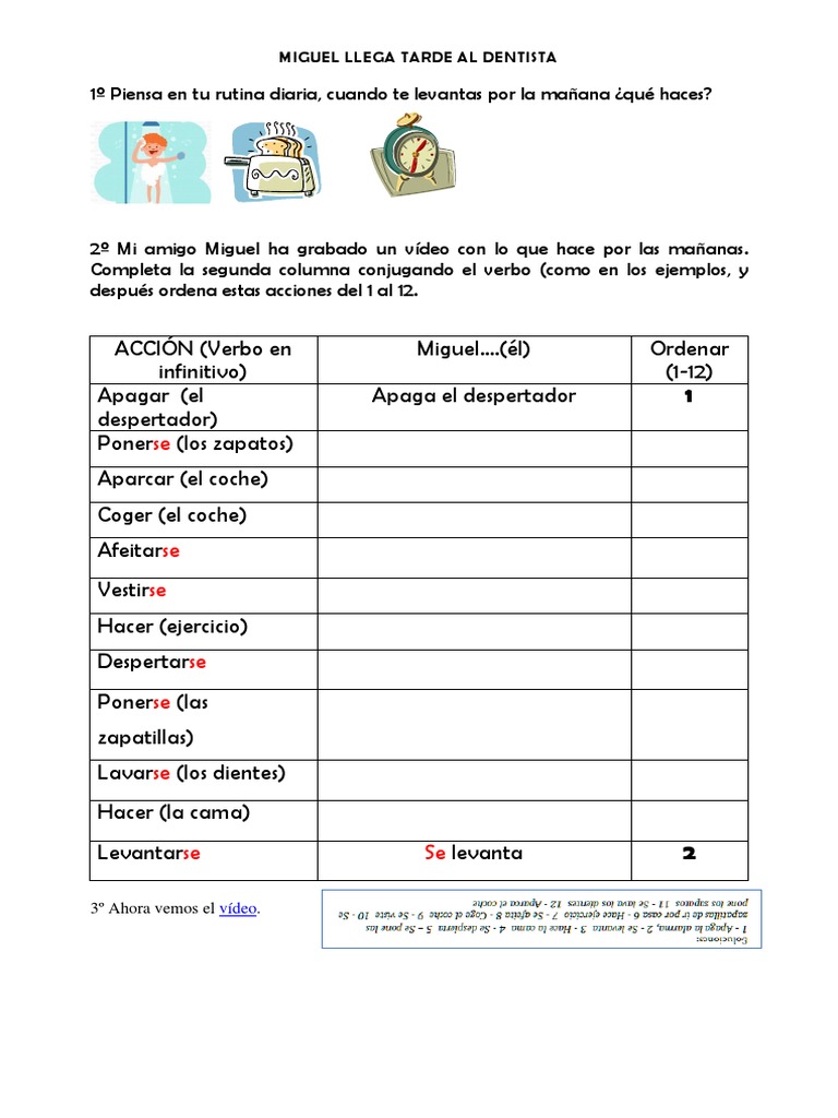 Reflexivos y Pronombres | PDF | Objeto (gramática) | Verbo