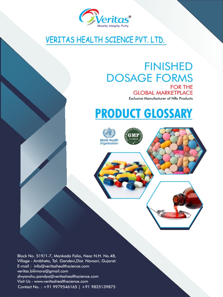 Product Veritas Health Science PVT LTD-1 | PDF | Magnesium | Vitamin