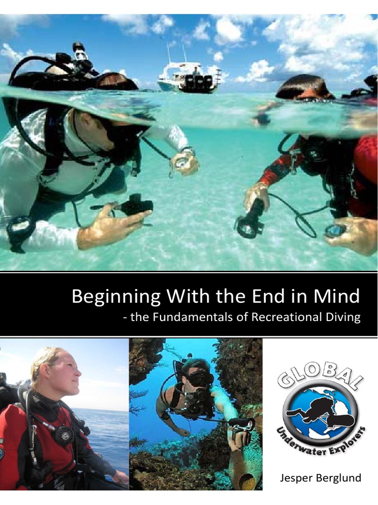 GUE Beginning With The End in Mind | PDF | Scuba Diving | Underwater Diving
