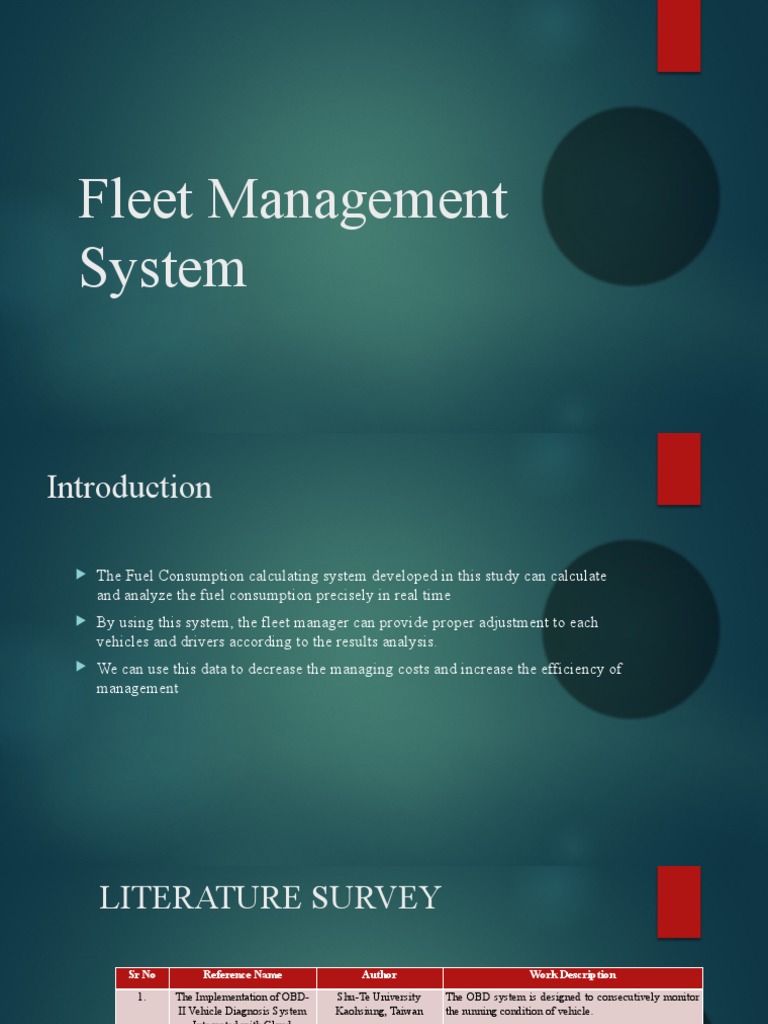 Fleet Management System (Final) | PDF | Cloud Computing | Computer ...