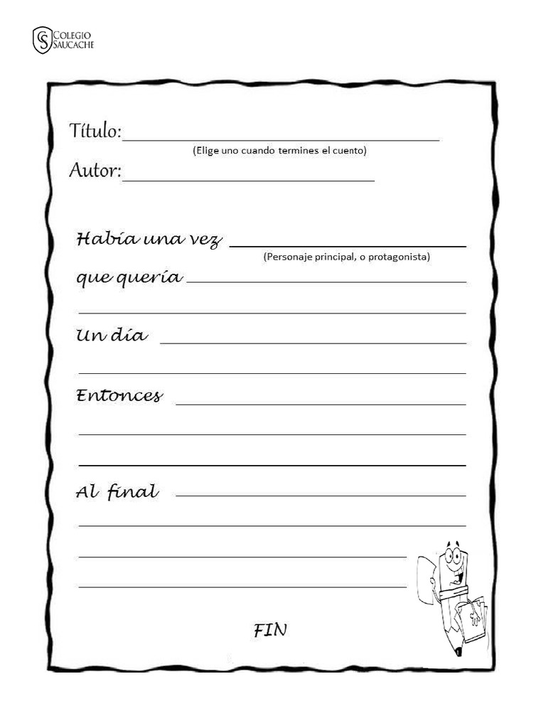 Redactar Cuento Guiado | PDF