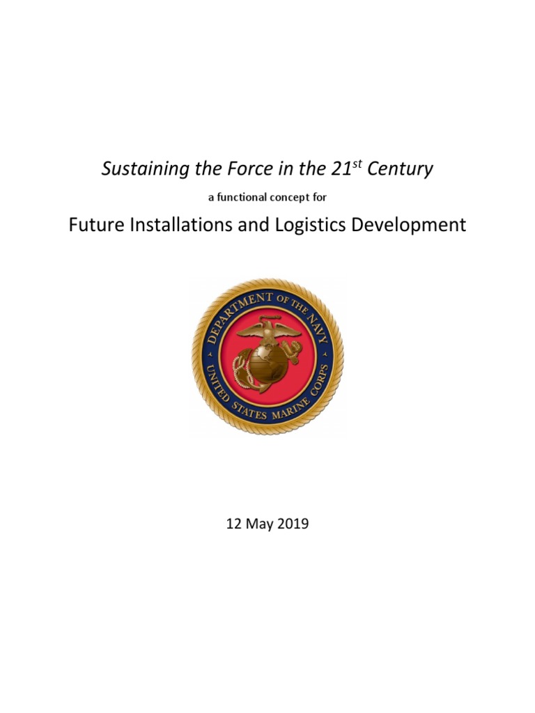Future Marine Corps Logistics Strategy | PDF | Logistics | United ...