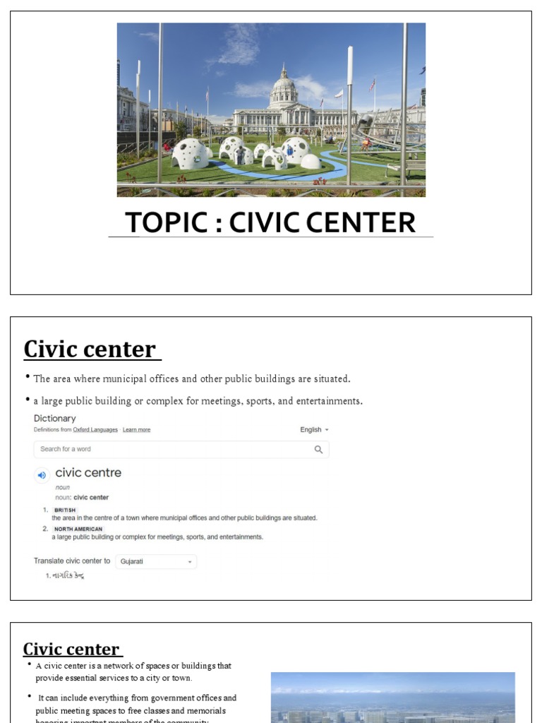 Civic Center | PDF