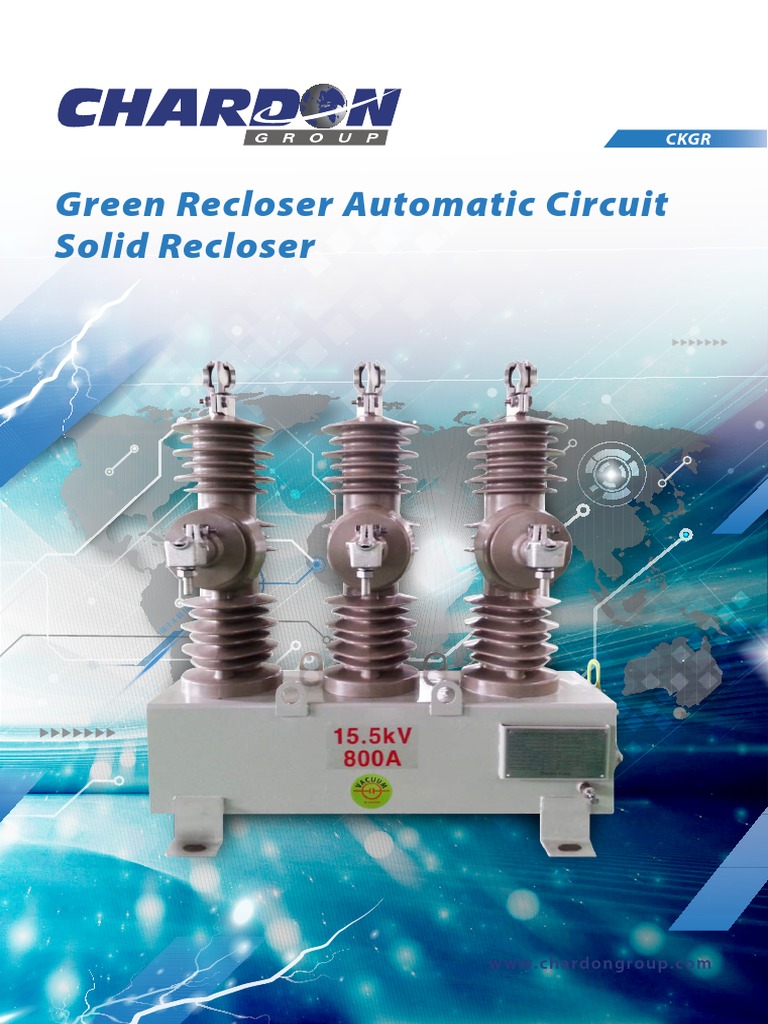 Chardon Green Recloser Specifications | PDF | Insulator (Electricity ...