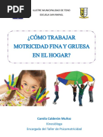 Actividades para Motricidad Gruesa | PDF | Papel | Cerebro