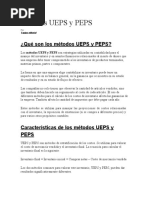 Ventajas y Desventajas Del PEPS Y UEPS | PDF