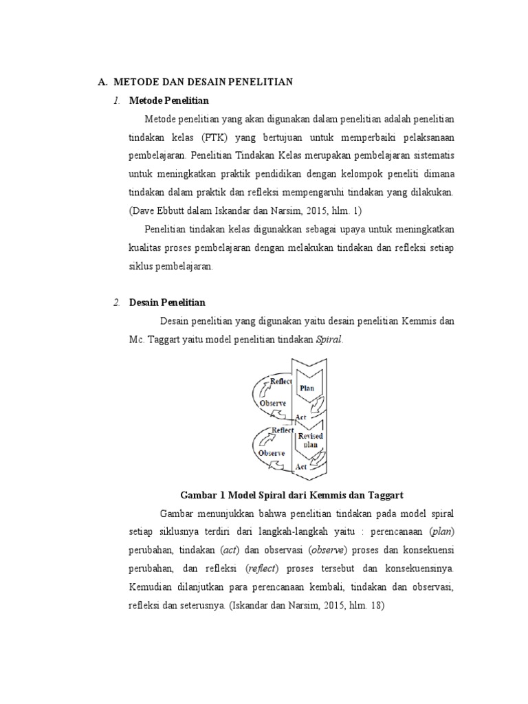 Bab Iii Penerapan Model Discovery Learning Pdf